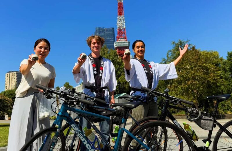 Tokyo: Rice Ball Making Class and Bike Tour of Local Areas - The Itinerary: What to Expect