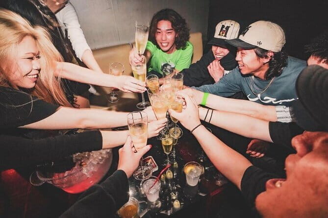 Tokyo Shibuya Club Hopping Tour with Japanese college students - Key Points