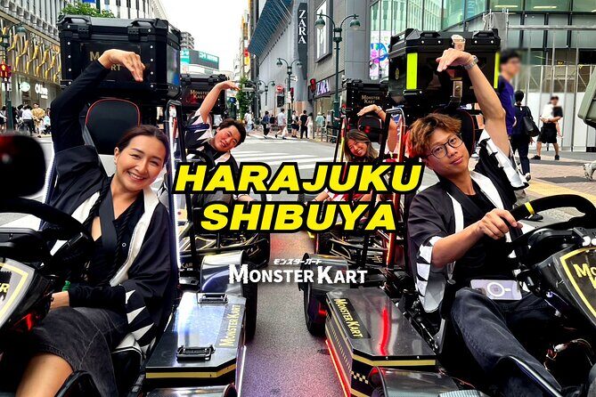 Tokyo Shibuya Harajuku Go-Kart Express Tour Trial version - Key Points