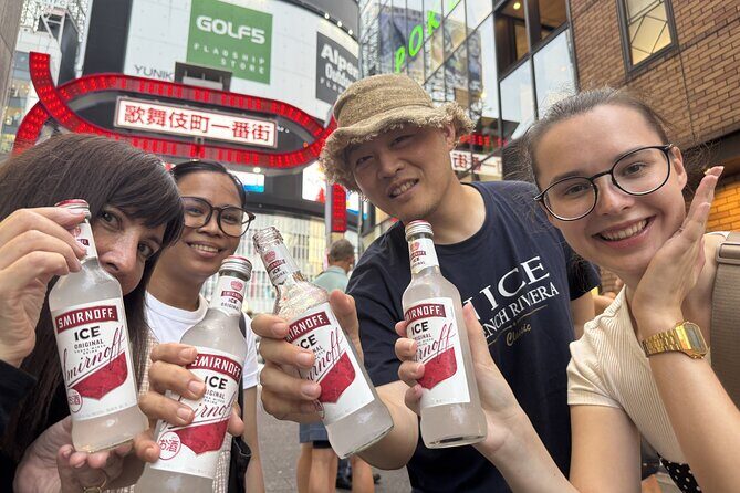 Tokyo Shinjuku Bar Hopping Wagyu , Ramen & 7 Dishes - Starting Point and First Impressions