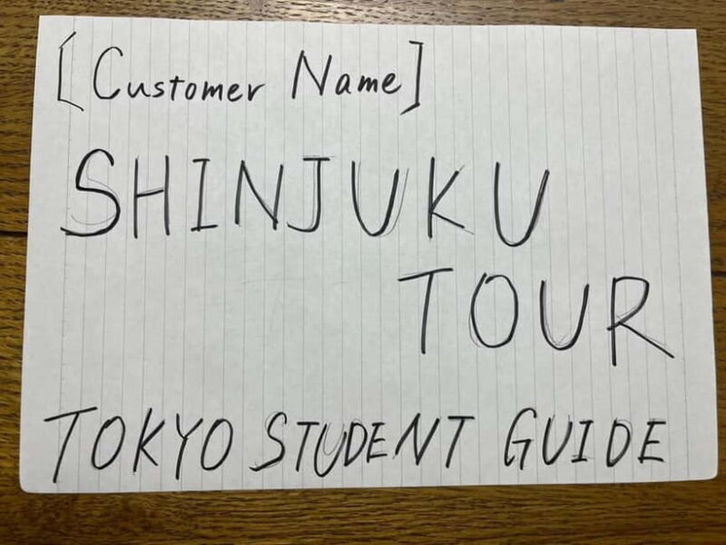 Tokyo: Shinjuku tour with university students in Tokyo - Final Thoughts