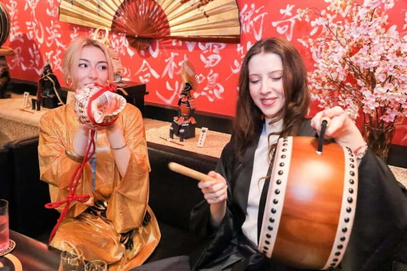 Tokyo: Shogun-Themed Samurai Cosplay, Sake Ceremony Karaoke - What Travelers Love and Consider