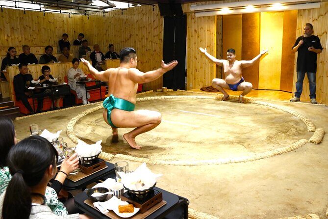 Tokyo Sumo Entertainment Show with Chicken Hot Pot and Photo - Engaging with Sumo in Tokyo: An Unforgettable Cultural Snapshot