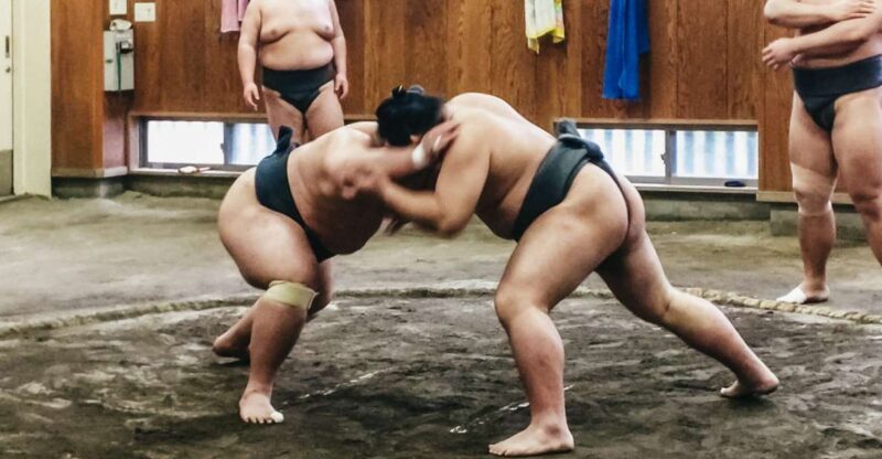Tokyo: Sumo Morning Training Visit - Authenticity Versus Tourist Friendly