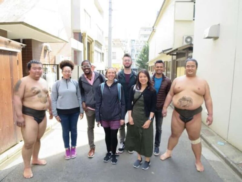 Tokyo: Sumo Practice Tour with Ring-Side Seat and Photoshoot - Authenticity, Education, & Entertainment