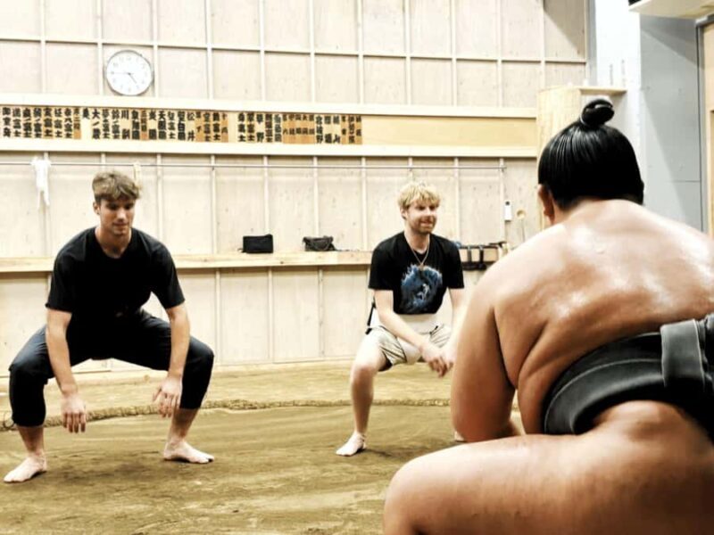 Tokyo: Sumo Training Experience with Real Sumo Wrestlers - Key Points