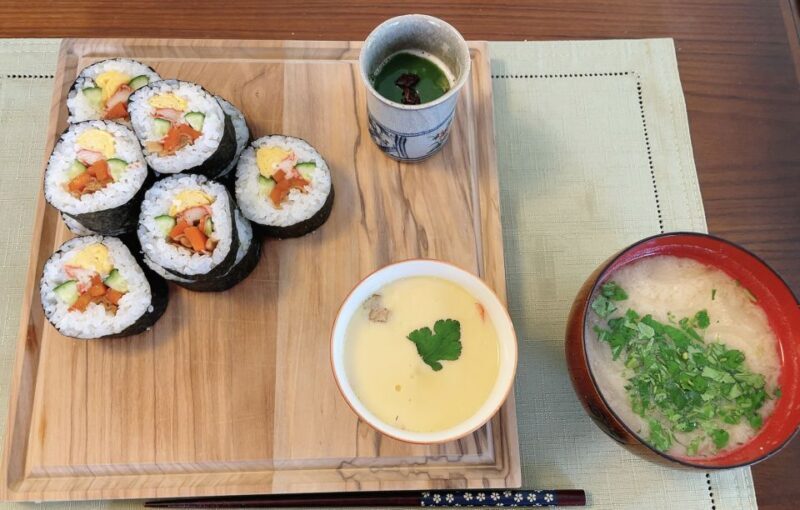 Tokyo: Sushi roll and side dish cooking experience - The Itinerary: From Stock to Plate