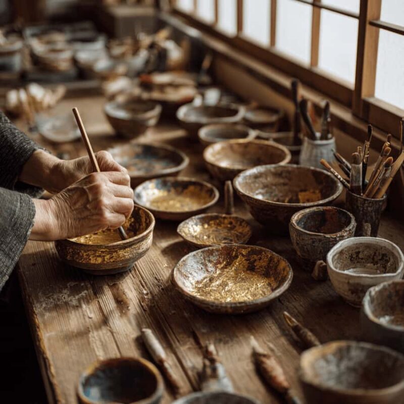 Tokyo: Traditional Kintsugi Gold Repair Workshop in Asakusa - Key Points