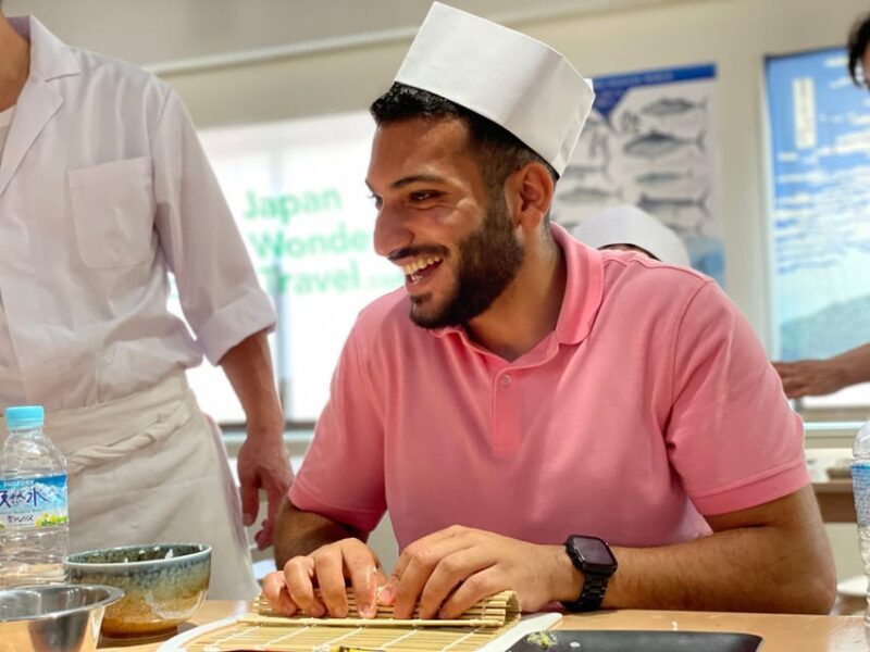 Tokyo: Tsukiji Fish Market Sushi Making Class with Pro Chef - Key Points