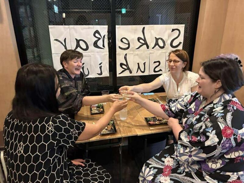 Tokyo: Vegetarian Sake Pairing Experience w/ a Sommelier - The Sake and Food Pairings