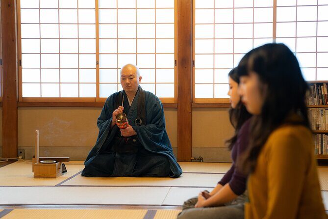 Tokyo Zen Meditation at Private Temple with Monk - Key Points: