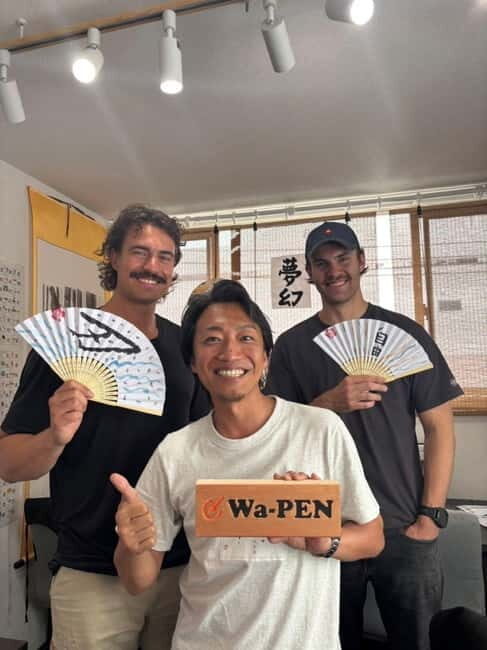 Tokyo:Calligraphy &Make your original folding fan in Asakusa - Introduction