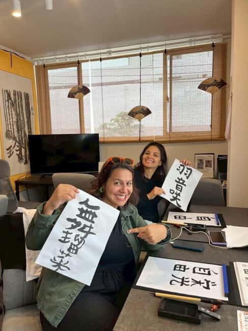 Tokyo:Calligraphy &Make your original folding fan in Asakusa - Who Will Enjoy This?