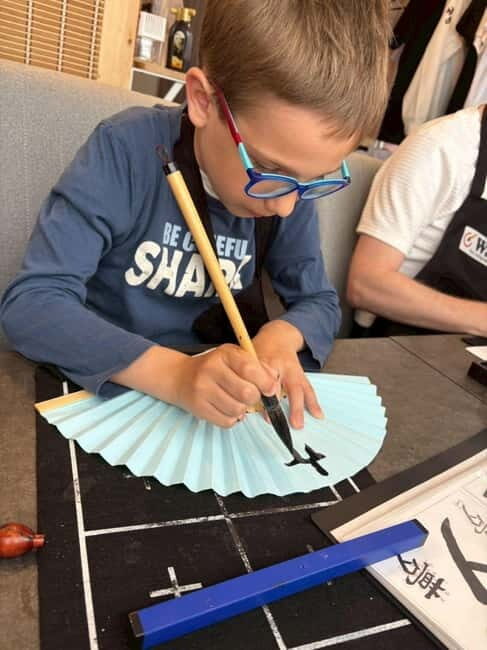 Tokyo:Calligraphy &Make your original folding fan in Asakusa - The Sum Up
