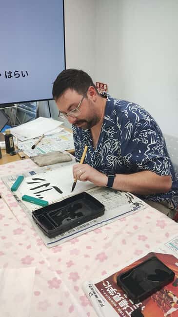 Tokyo:Calligraphy, Origami & Kimono Private Family Workshop - The Art of Japanese Calligraphy and Origami