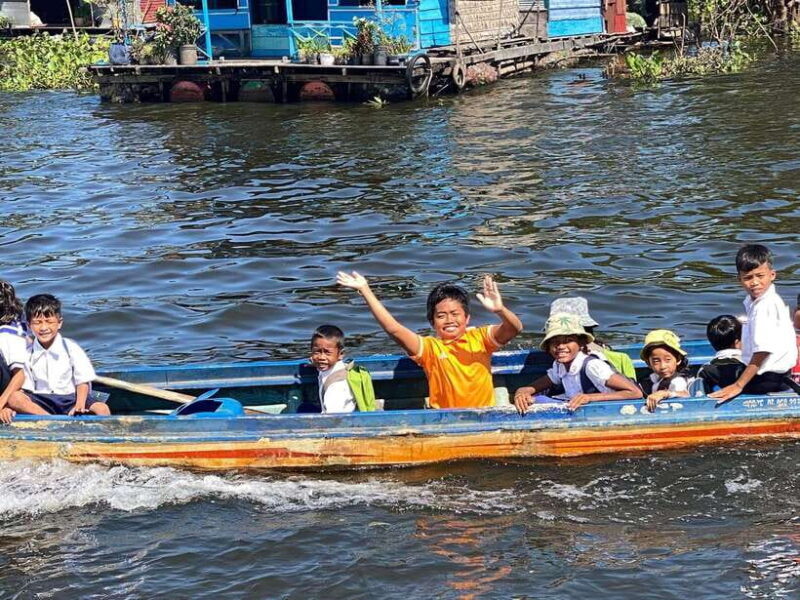 Tonle sap, Kompong Phluk (Floating village) Private Tour - Key Points