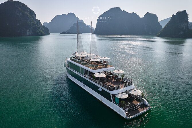 Top Jade Sails Day Cruise from Hanoi to Halong and Lan Ha Bay - Key Points