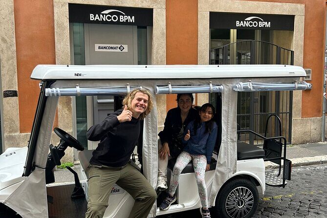 Top Ten Rome Major Attractions Private Tour by Golf Cart - FAQs