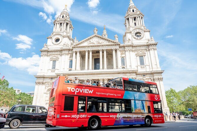 TopView® 24 Hr Hop on Hop off Bus Tour with River Cruise & Walks - Key Points