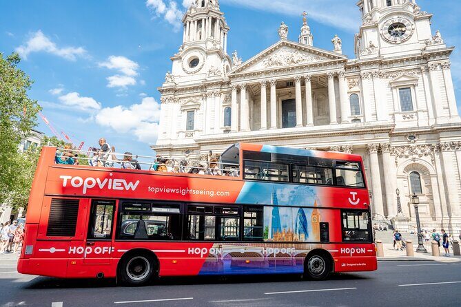 TopView® 24 Hr Hop on Hop off Bus Tour with River Cruise & Walks - A Practical Introduction to This London Tour