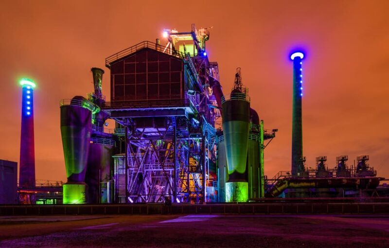Torchlight tour of the old ironworks - Key Points