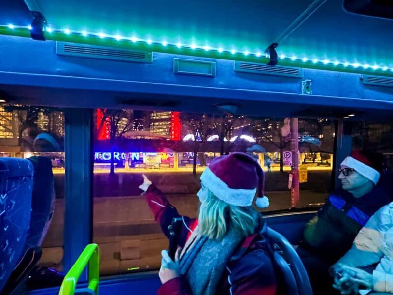 Toronto: Festive Lights Bus Tour - An In-Depth Look at the Toronto Festive Lights Bus Tour