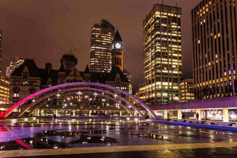 Toronto: Guided City Sightseeing Festive Lights Bus Tour - Introduction