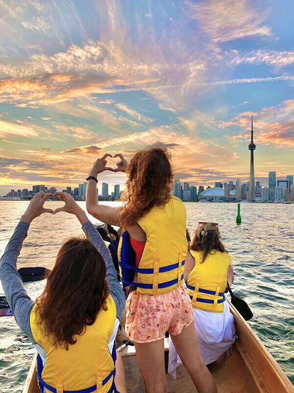 Toronto Islands: Sunset Canoe Tour - Key Points