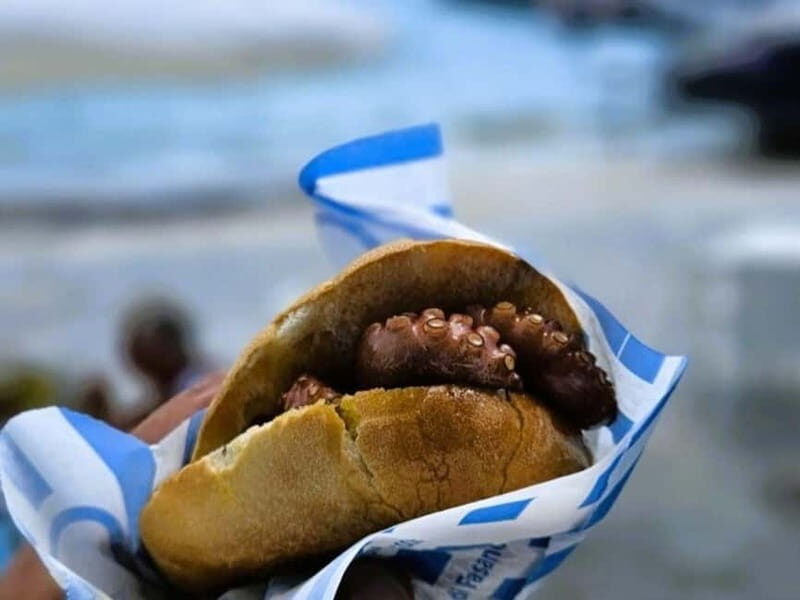 Torre Canne: E-Bike Ride by the Sea with Octopus Sandwich - An Introduction to the Experience