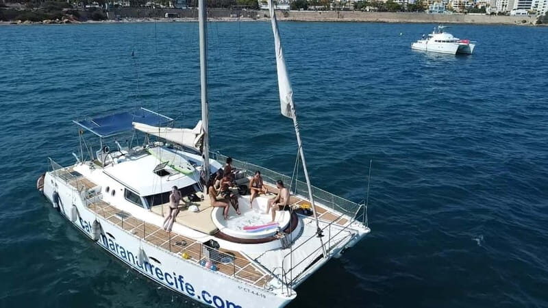 Torrevieja: Catamaran ride and sunset with swimming. - Key Points