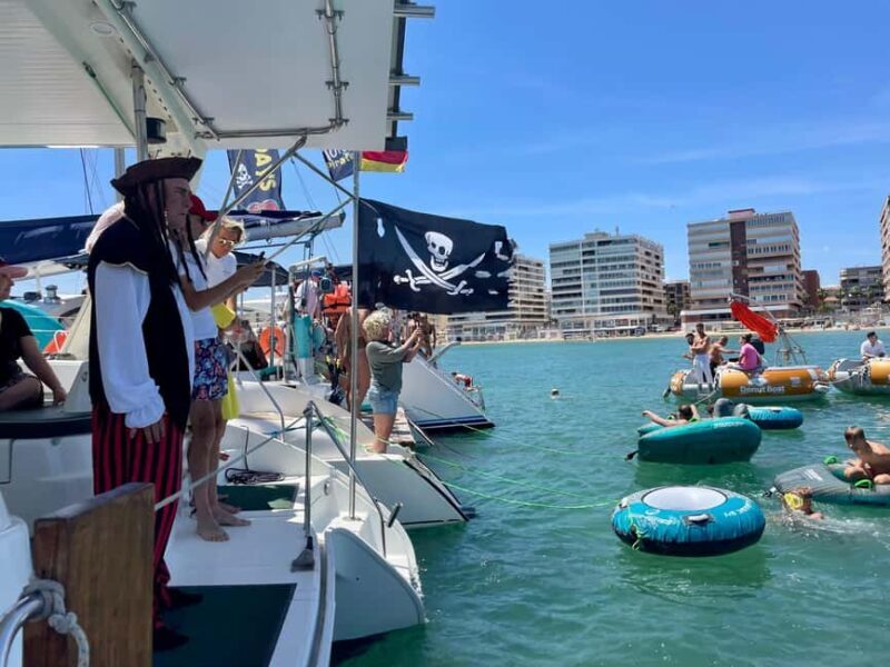 Torrevieja: Pirate party on the Apaleo catamaran - FAQs