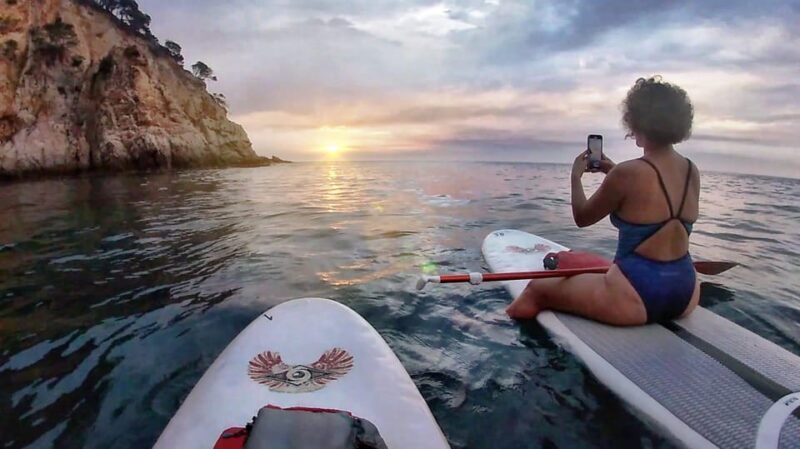 Tossa de Mar: Guided Route in Paddle Surfing&Coves and Caves - An Overview of the Experience