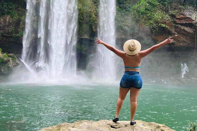 Tour Blue Waterfalls MisolHa and Palenque Waterfall - Key Points
