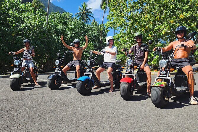Tour DE Moorea EN electric citycoco (EN autonomy) - FAQs
