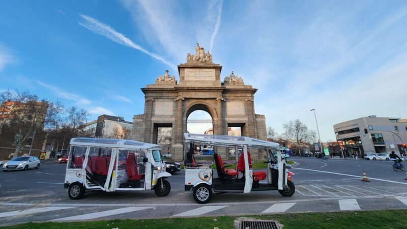 Tour Madrid: Secrets in a Electric Tuk Tuk - Key Points
