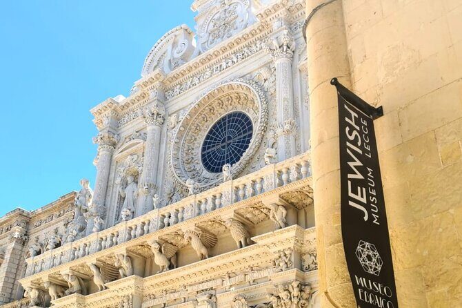 Tour of Lecce with a visit to the basement of the ancient synagogue - Lecce’s Iconic Baroque: Basilica di Santa Croce
