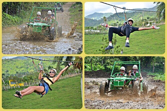 Tour Pack 2 in 1: Zip line and Buggies - Key Points