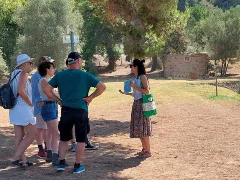 Tour to the archaeological site of Olympia by an archaeologist of Italian descent - Key Points