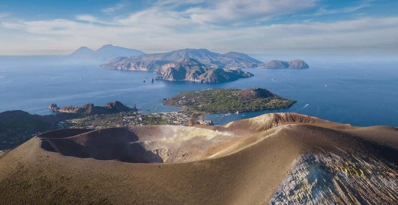Tour to Vulcano: boat excursion and snorkeling ,departure from Lipari - Key Points