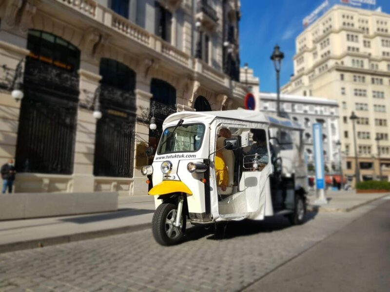 Tour with Private guide in Tuk Tuk through Madrid Torero - Key Points