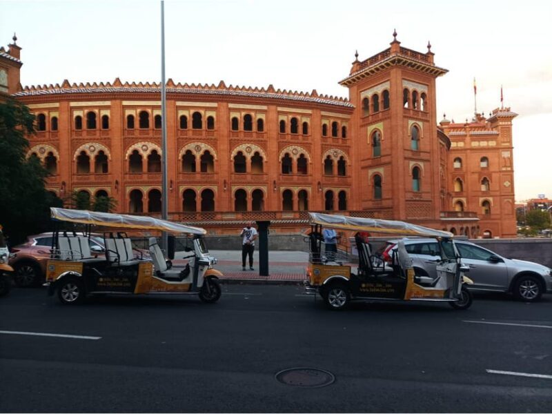 Tour with Private guide in Tuk Tuk through Madrid Torero - An In-Depth Look at the Madrid Tuk Tuk Tour