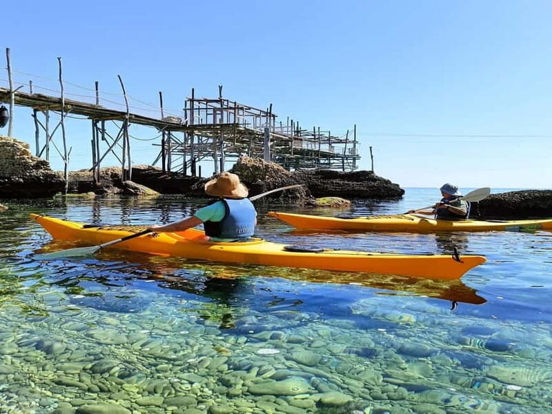 Trabocchi Coast: sea kayak excursion "The Little Horse" - Who Will Love It?