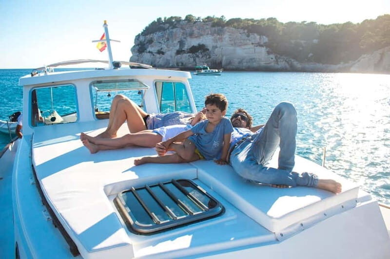 Traditional boat 10 beaches in the south of Menorca. Snorkeling, SUP and drinks - An Authentic Journey Along Menorca’s South Coast
