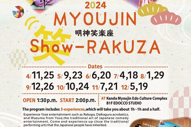 Traditional Japanese Comedy, Juggling & Magic Live Show in Tokyo - Reviews and What Travelers Say