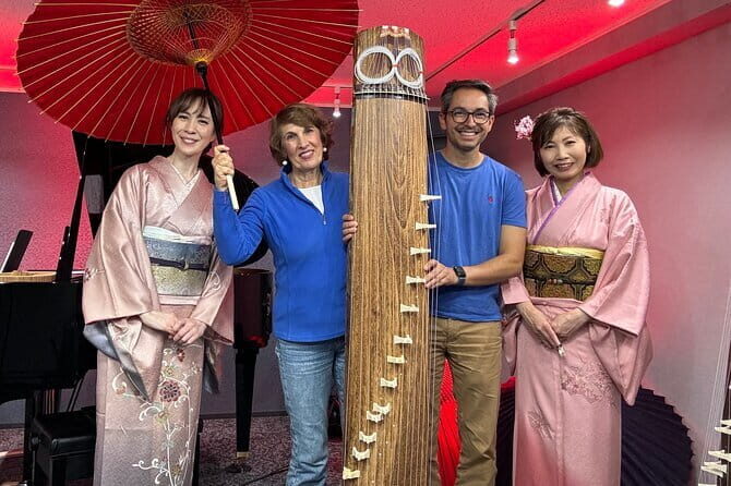 Traditional Japanese Music show & Experience Tour in Kyoto - Key Points