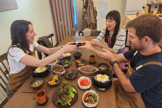 Traditional Korean 6-Dish Cooking Class + Hidden Alley Tour Seoul - Key Points