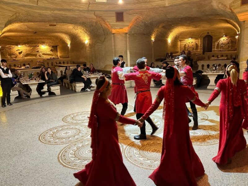 Traditional Turkish Night Show with Dinner&Non limit Drinks - The Setting: A Real Cave Restaurant