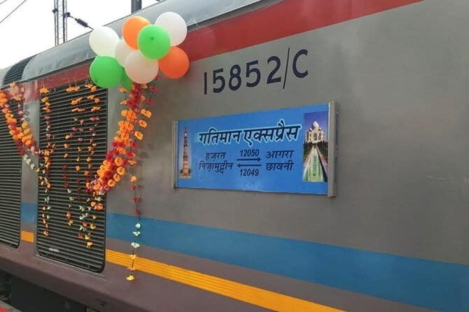 Train Gatimaan to Shatabdi Train from Delhi - Exploring the Best of Agra with a High-Speed Train Day Trip