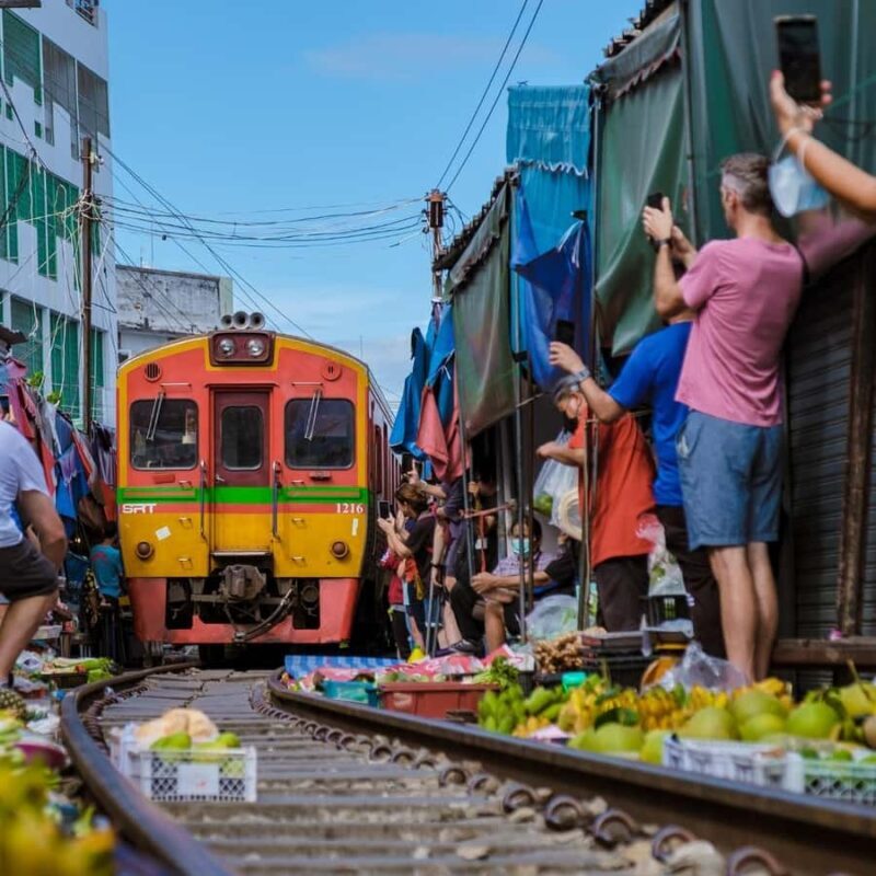 Train Market, Floating Market, and Salt Lake Tour by driver - A Practical Look at the Tour