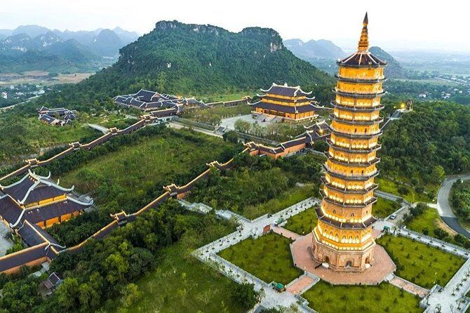 Trang An and Bai Dinh from Hanoi One Day Tour - Bai Dinh Pagoda: Awe at a Monumental Religious Site